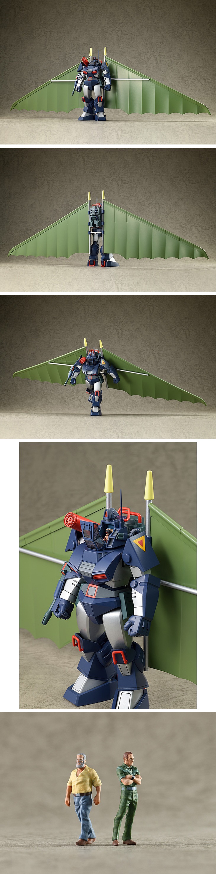 [[MAX FACTORY][태양의 어금니 다그람][MAX29] 1/72 컴뱃아머 더그람 - 행글라이더 장착형 [13441]]